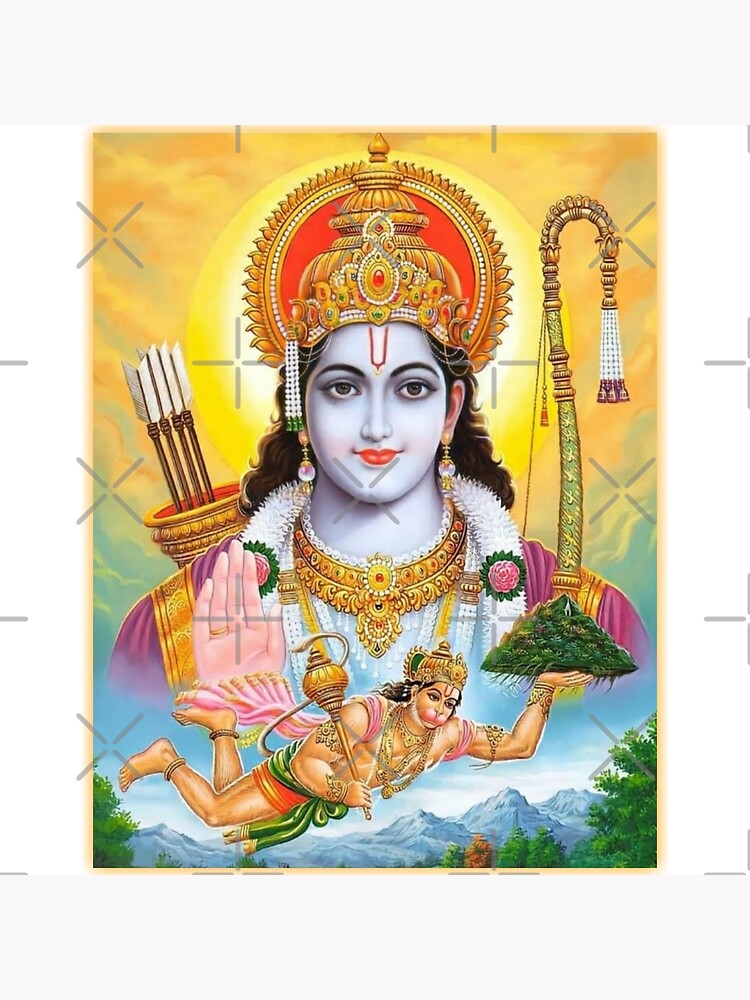 "Devotional image of our Supreme Lord Shri Ram ji with his supreme ...