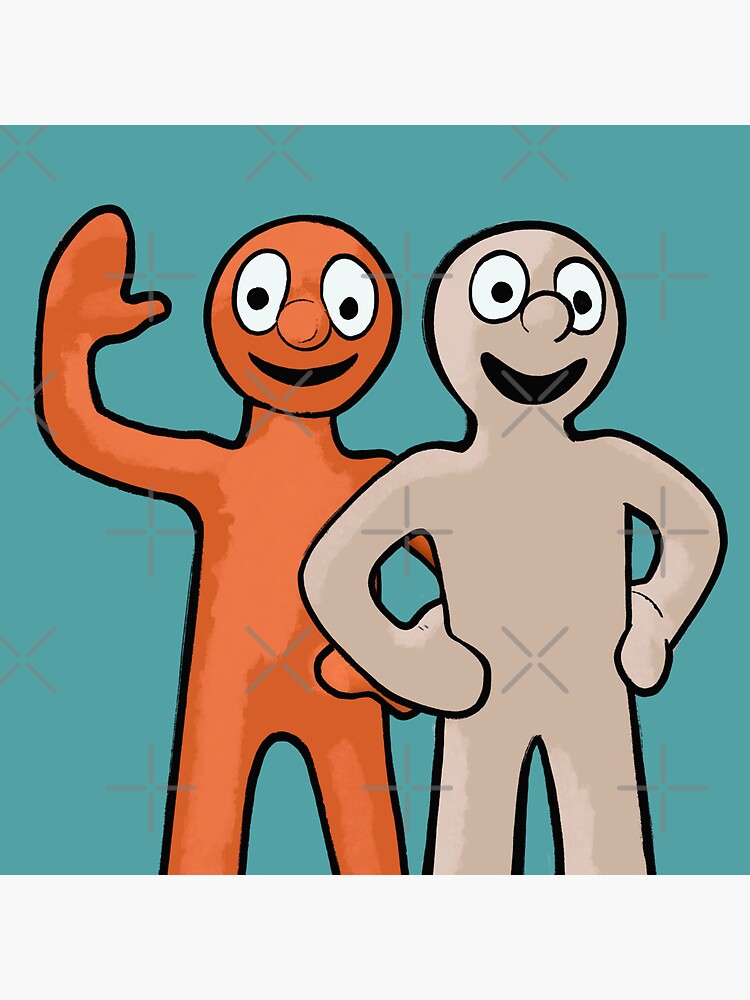 "Morph and Chas" Sticker for Sale by FunnehGacha | Redbubble