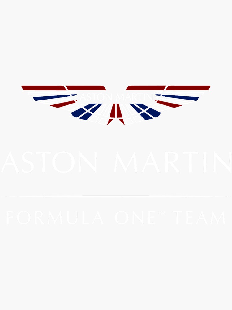 "Aston Martin Union Jack F1" Sticker for Sale by tamarireva34 | Redbubble