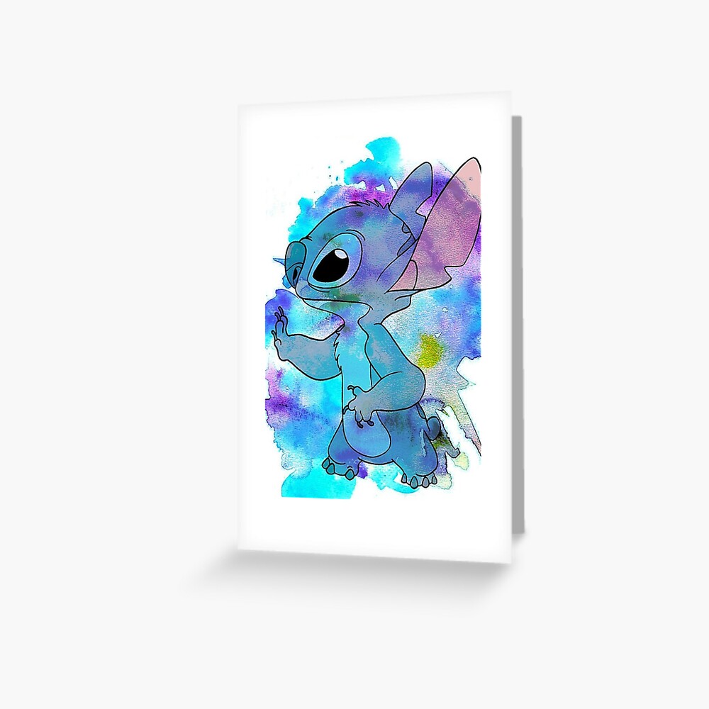 "stitch!" Greeting Card by Stxphbxby | Redbubble
