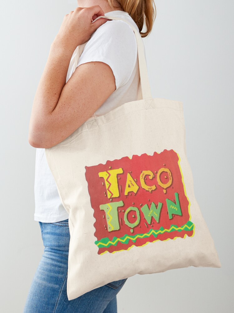 "Taco Town" Tote Bag for Sale by MorganSites | Redbubble
