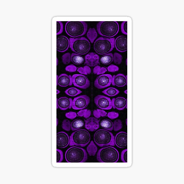"Ultraviolet" Sticker by DominiqueGwerde | Redbubble