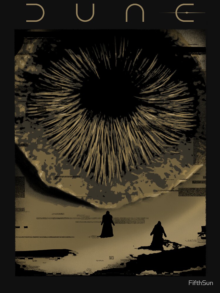 "Dune Big Sandworm Poster With Logo" Essential T-Shirt for Sale by ...