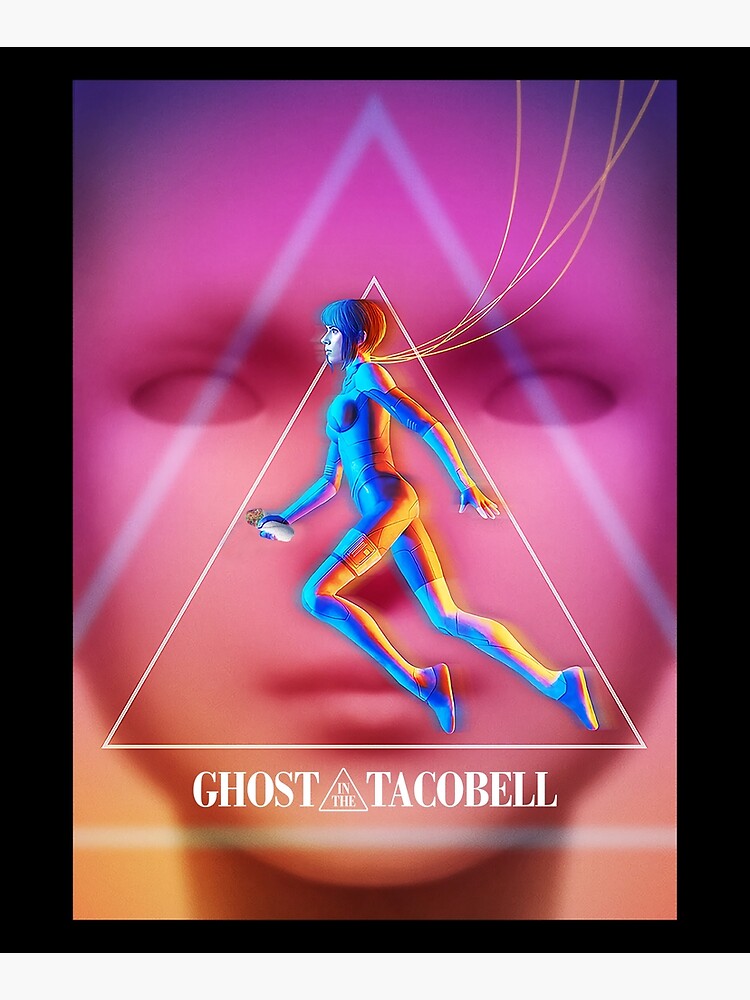 Scarlett Ghost In The Taco Bell Parody Ghost In The Shell Premium Matte ...