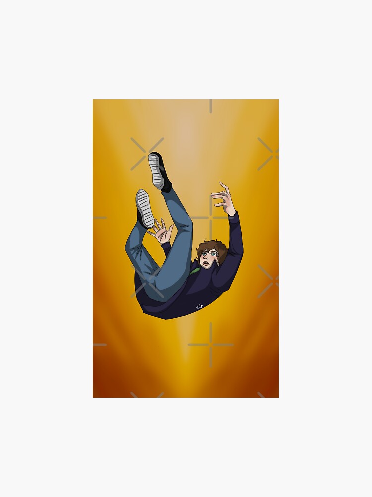 "Apollo/ Lester Papadopoulos falling" Sticker for Sale by RiordanverseG ...