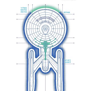 "Star Trek: The Original Series U.S.S Enterprise Shields Compromised ...