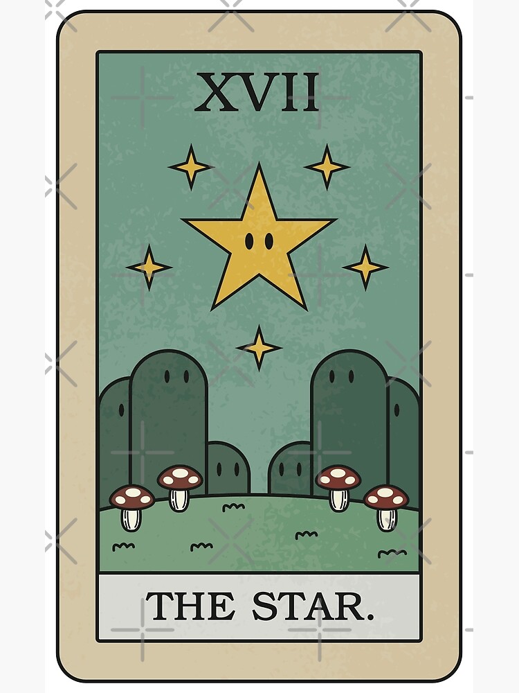 "The Star Plumber Tarot XVII" Poster for Sale by GeekFan | Redbubble