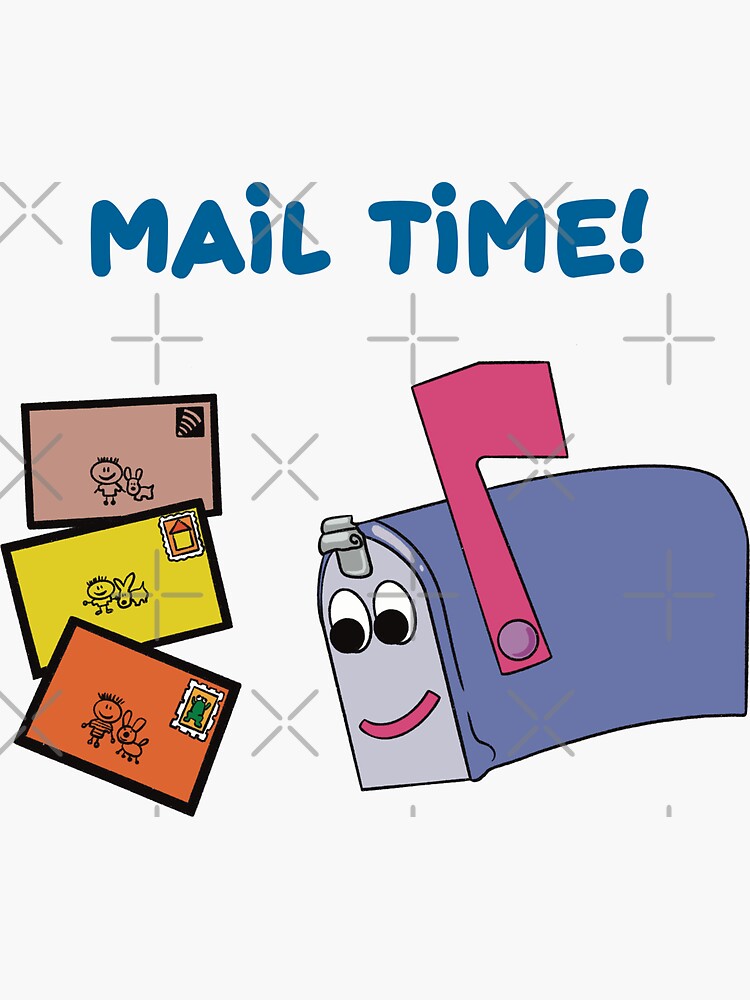 "Mail Time Bundle (Blue's Clues)" Sticker for Sale by daniasdesigns ...