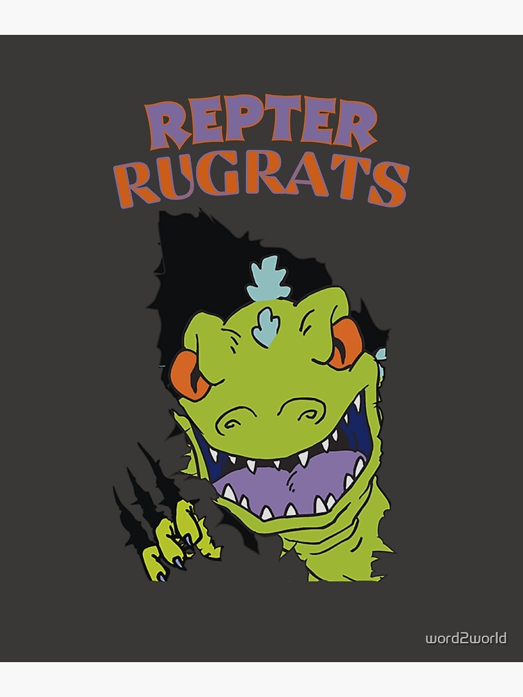 "Rugrats Character- rapter rugrats" Poster for Sale by word2world ...