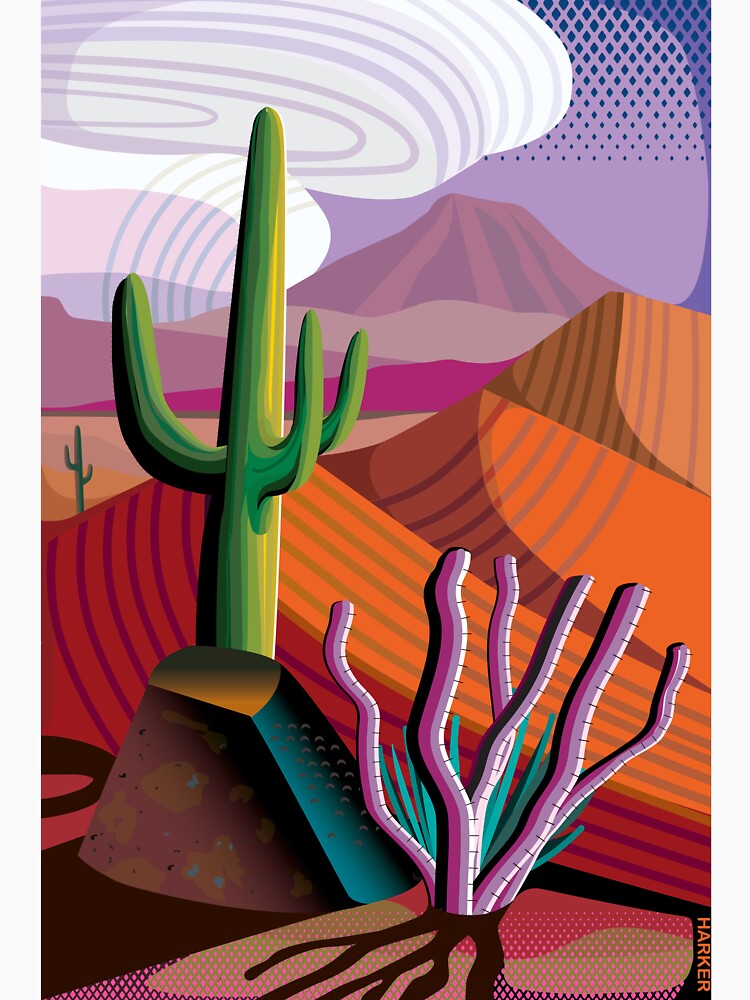 "Desert at Gila River Indian Community" T-shirt by charker | Redbubble ...
