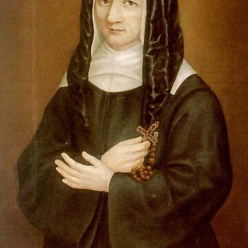 "Catholic Saint Louise de Marillac" Sticker for Sale by mandaber ...