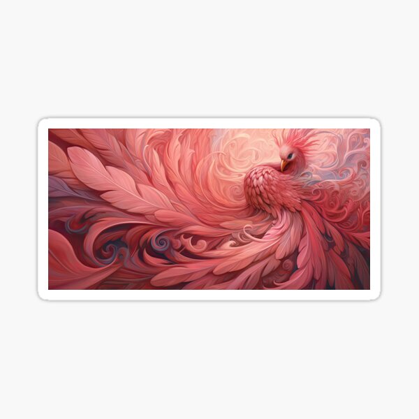 " Luxury and Colorful Pastel Phoenix Collection" Sticker for Sale by ...