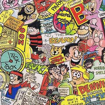 "Beano " Sticker for Sale by surfwest | Redbubble