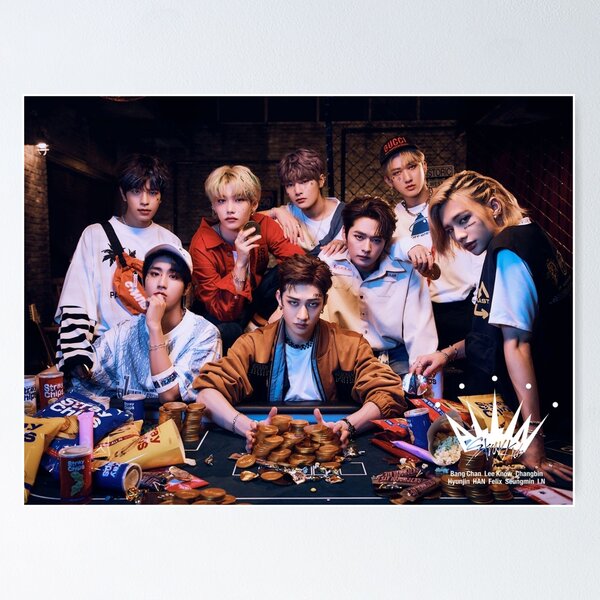 "SKZ Stray Kids skz kpop pink poster maxident case 143 bang chan lee ...