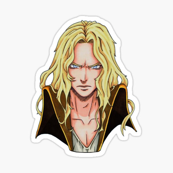 "Alucard - Castlevania" Sticker for Sale by MarcoCaruso | Redbubble