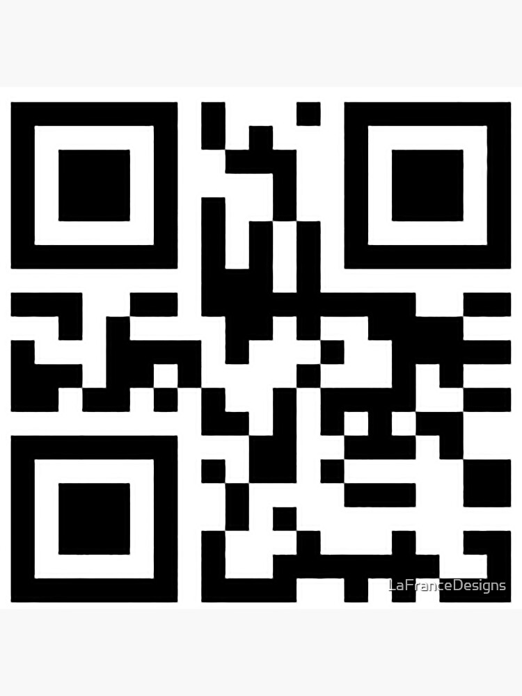 "My aren't you nosy QR code" Sticker for Sale by LaFranceDesigns ...