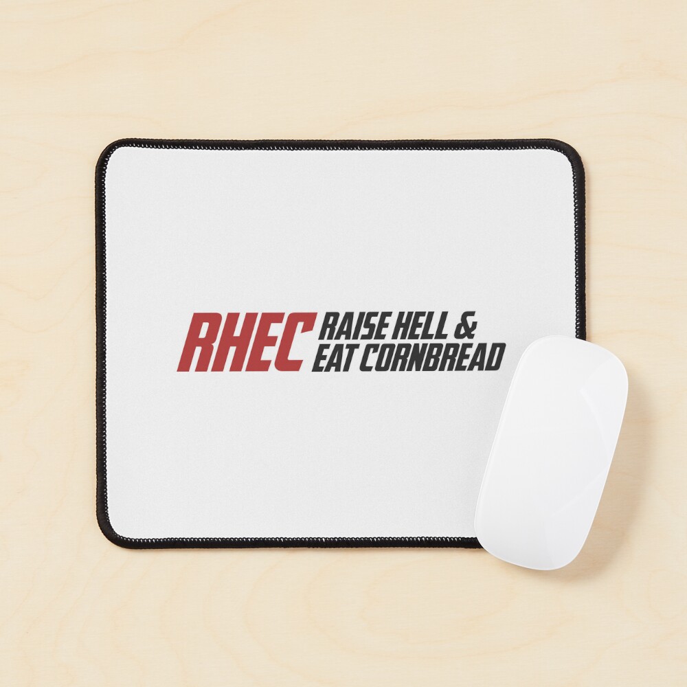 "RHEC ( Raise hell & eat cornbread ) Logo" Sticker for Sale by ...