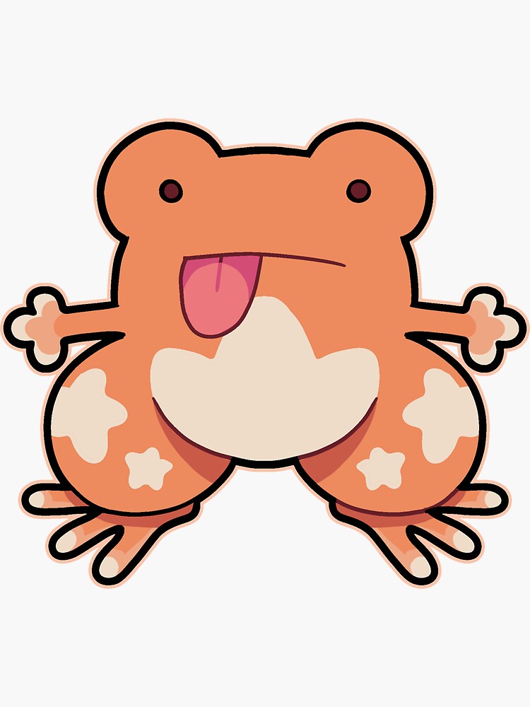 "FRIGGIN FROGS 2023 EMBLEM" Sticker for Sale by CampPrideMerch | Redbubble