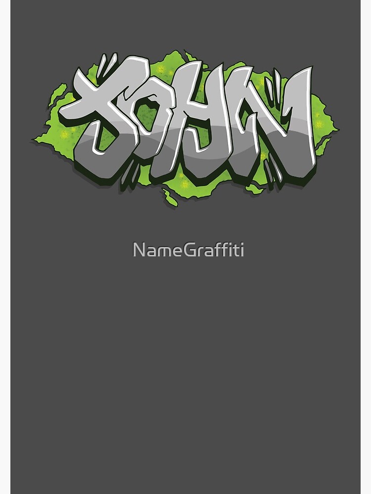 John In Graffiti Letters