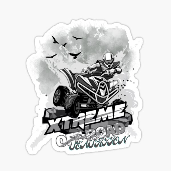 "X-treme off road Sensasion" Sticker for Sale by RonelM | Redbubble
