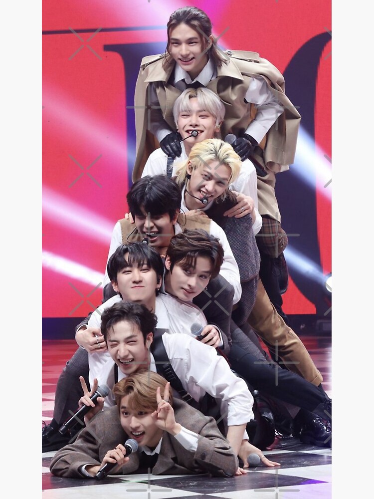 "Cute Hug Stray Kids ot8 outfits cute concept chocolate factory kpop ...