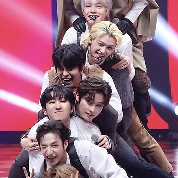 "Cute Hug Stray Kids ot8 outfits cute concept chocolate factory kpop ...