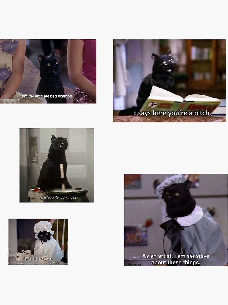 "Salem Sticker Set" Sticker for Sale by kinseyjacquelyn | Redbubble