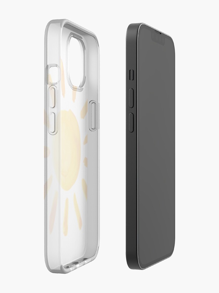 "Brushed Watercolor Painted Sun" iPhone Case for Sale by Claireandrewss ...