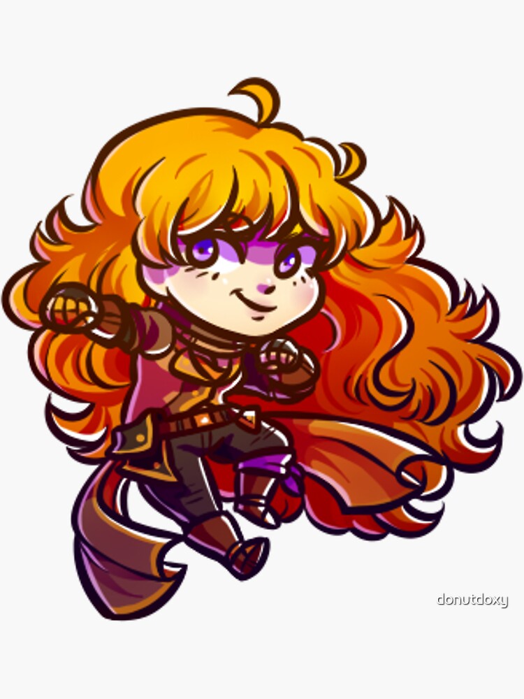 "Chibi Yang" Sticker for Sale by donutdoxy | Redbubble