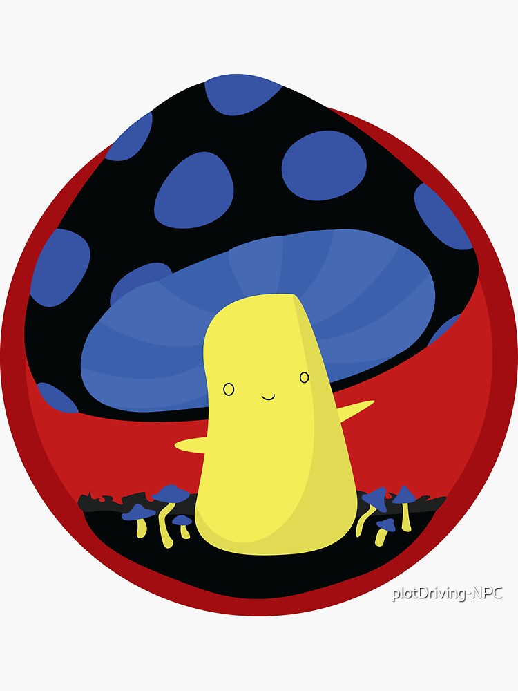 "polyromantic pride mushroom" Sticker for Sale by plotDriving-NPC ...