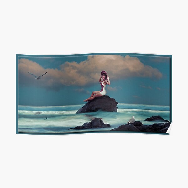 "The Sunbather" Poster for Sale by rgerhard | Redbubble