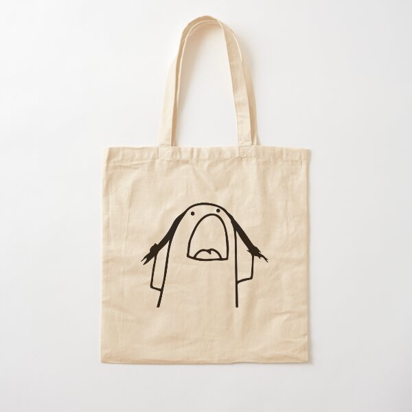 "Flork screaming and pulling hair meme" Tote Bag for Sale by onlyheba ...