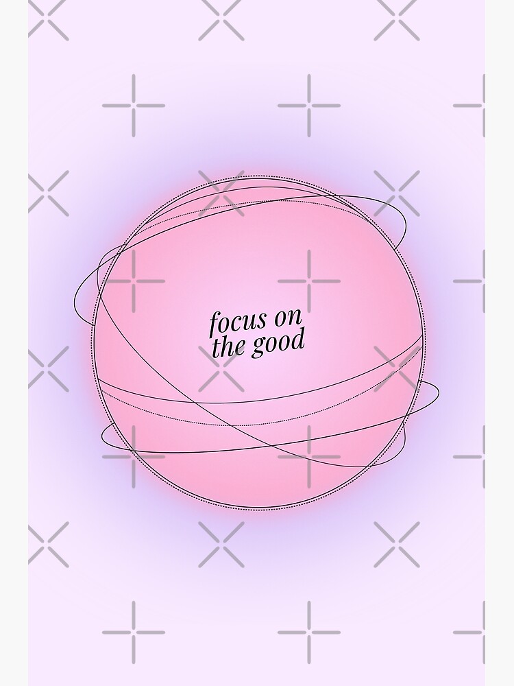 "Modern Abstract Positive Affirmation Aesthetic Pink and Purple ...