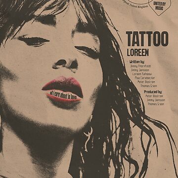 "Loreen - Tattoo (Sweden, Eurovision 2023)" Poster for Sale by jefsea ...
