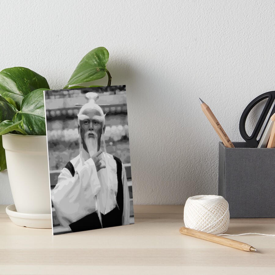 "Master Pai Mei" Poster for Sale by merchantGray | Redbubble