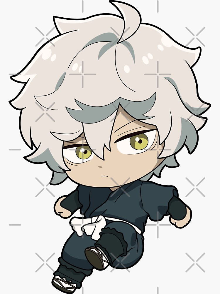 "Hell's Paradise Gabimaru Chibi" Sticker for Sale by ChibiCheems ...