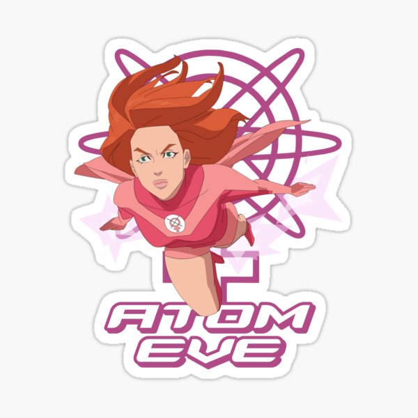 "ATOM EVE" Sticker for Sale by CadeJast | Redbubble