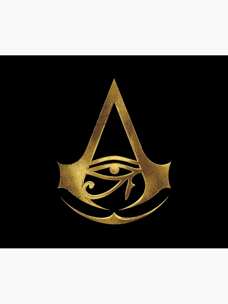 "Ássássins Créed Distréssed Origins Sígil Navy Trending" Mouse Pad for ...