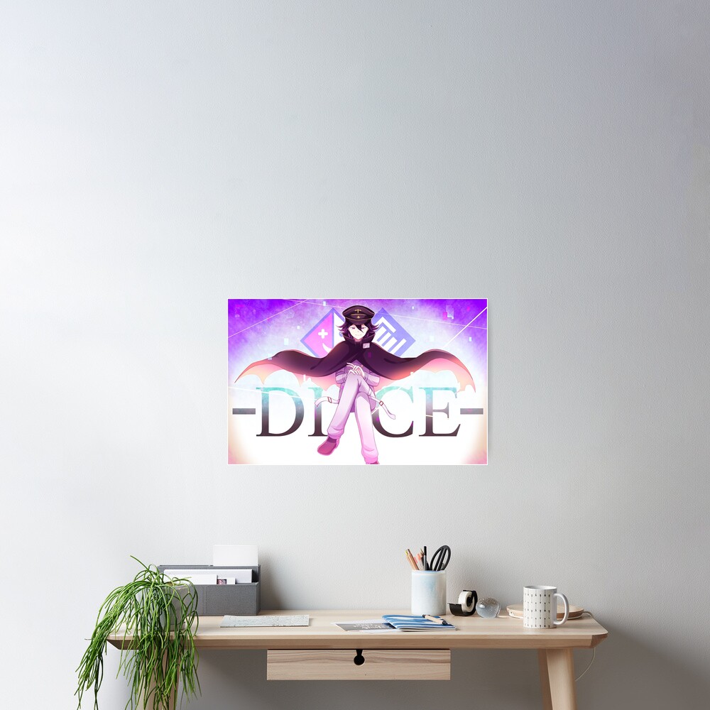 "DICE" Poster for Sale by Miss-Intention | Redbubble