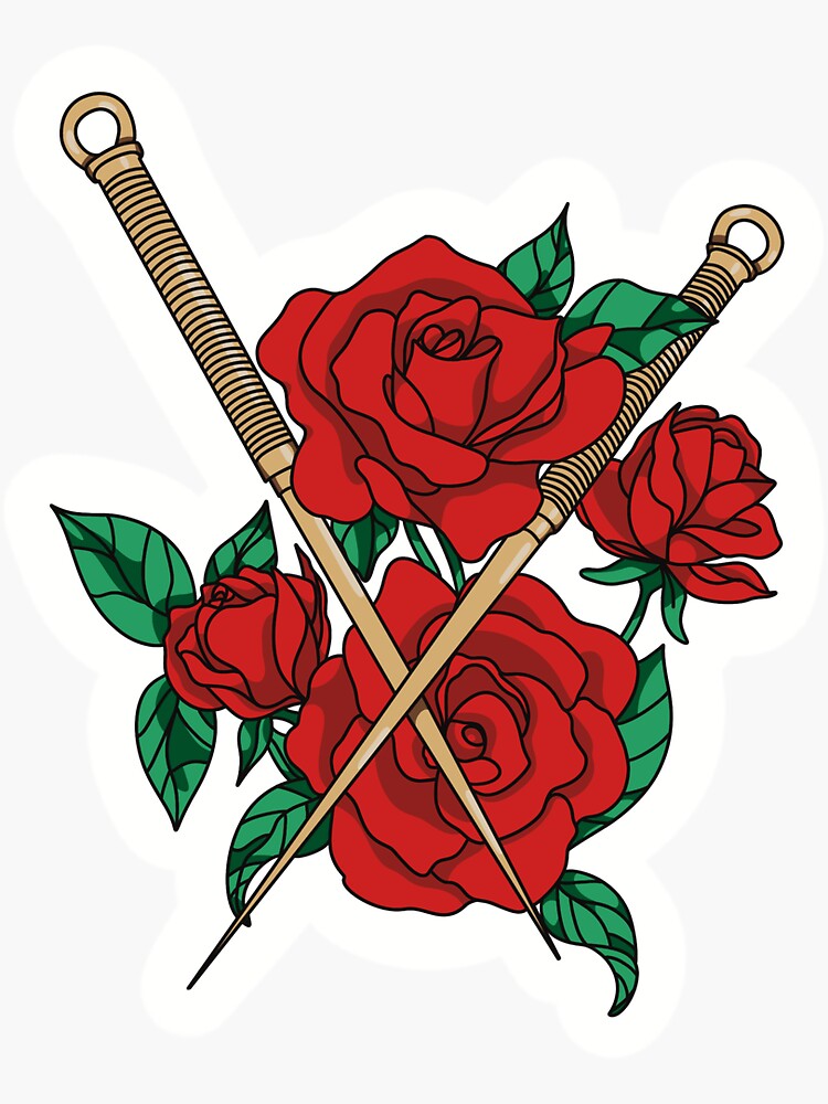 "Thorn Princess" Sticker for Sale by kawausostudio | Redbubble