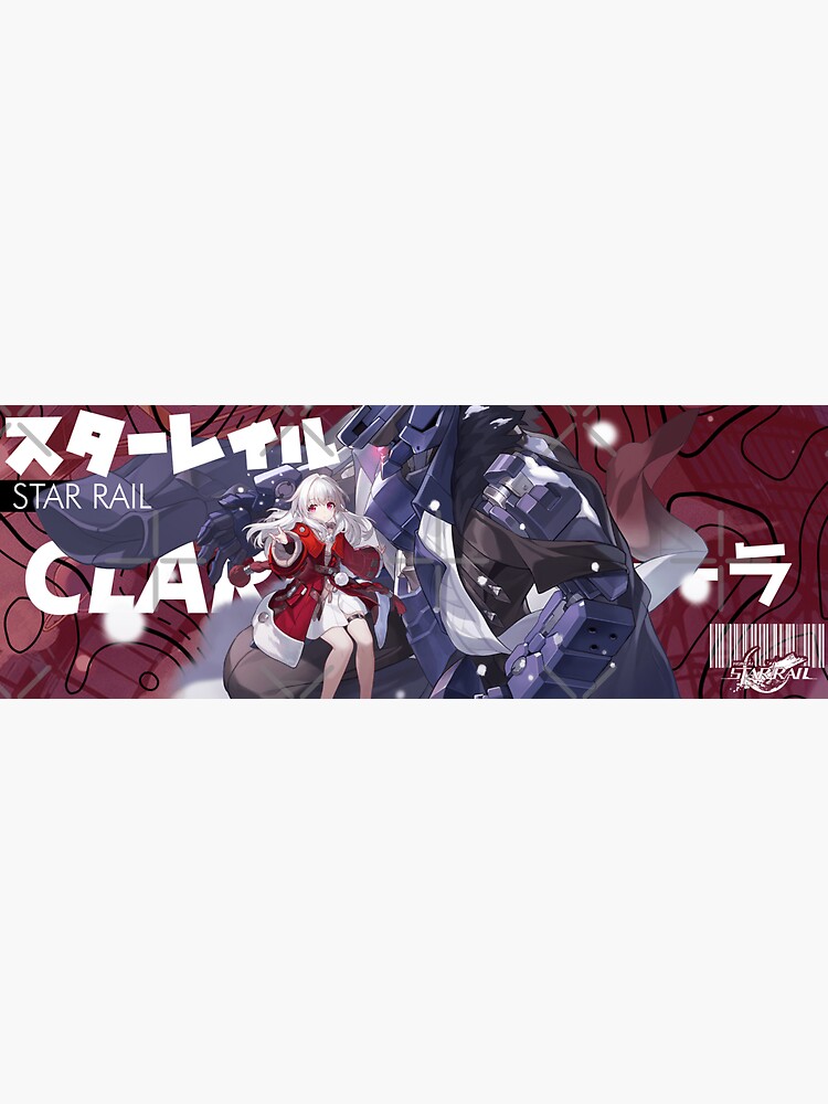 "Honkai Star Rail - Clara - Banner" Sticker for Sale by Chumbo21 ...
