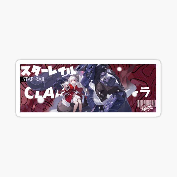 "Honkai Star Rail - Clara - Banner" Sticker for Sale by Chumbo21 ...