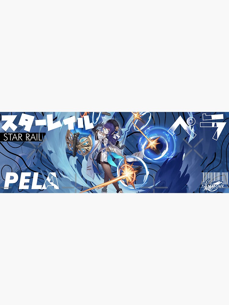"Honkai Star Rail - Pela - Banner" Sticker for Sale by Graphic Cup ...