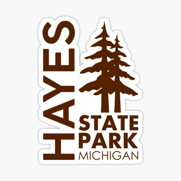 "Hayes State Park Michigan" Sticker for Sale by bivenart | Redbubble