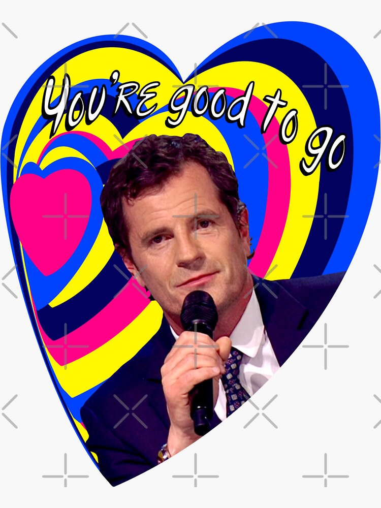 "Eurovision you’re good to go " Sticker for Sale by davedonut | Redbubble