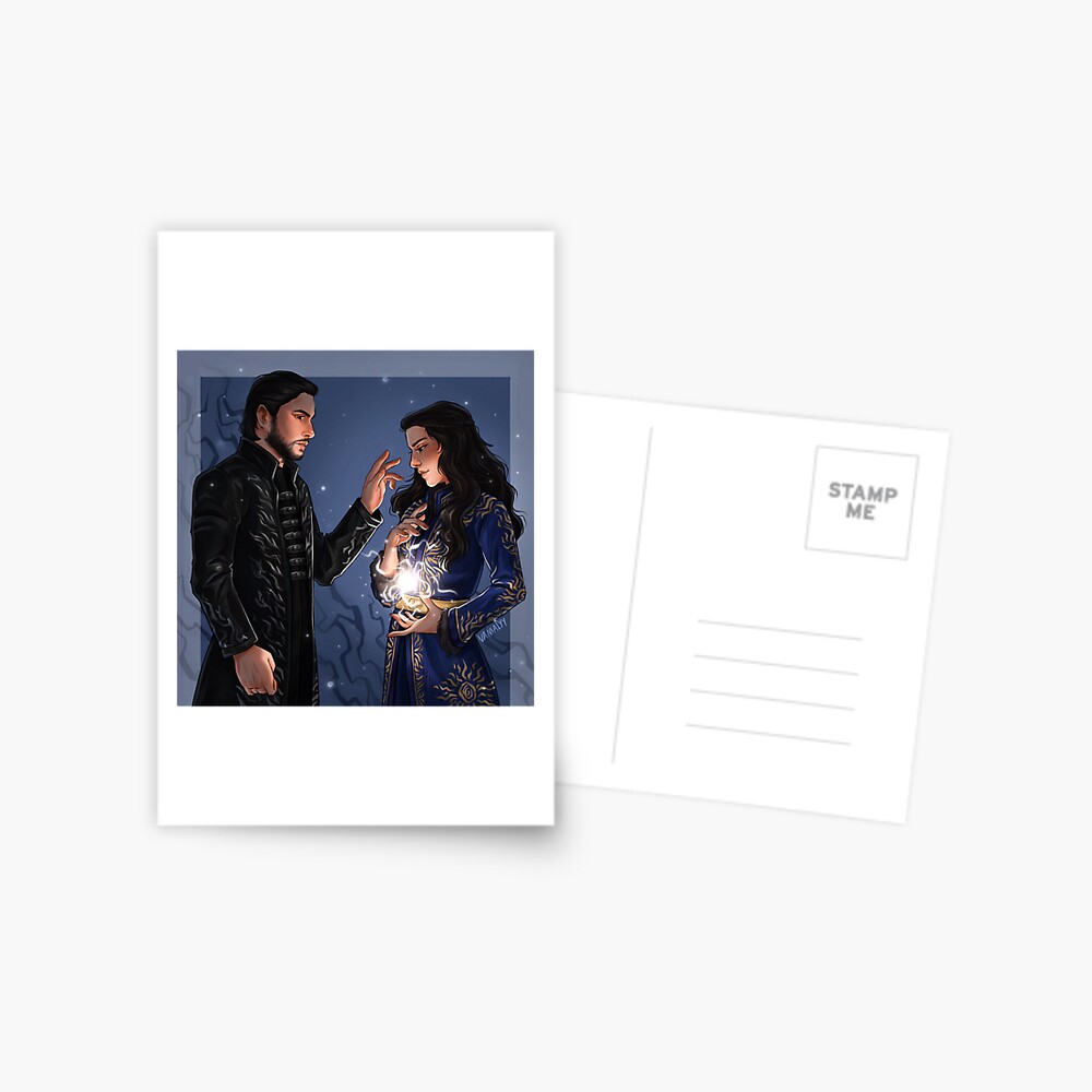 "Alina Starkov and the Darkling from Shadow and Bone" Sticker by ...