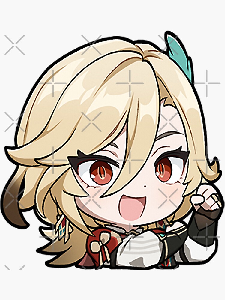 "Kaveh | Genshin Impact Sticker "Fist bump"" Sticker for Sale by ...