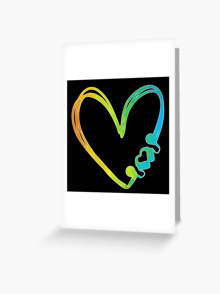 "Cochlear Implant Heart" Greeting Card for Sale by DDCreates2 | Redbubble