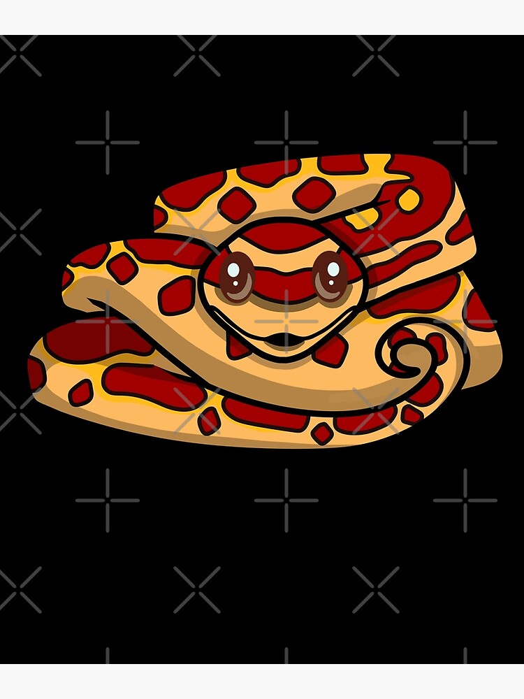 "Cute Corn Snake" Poster for Sale by eternallygifted | Redbubble