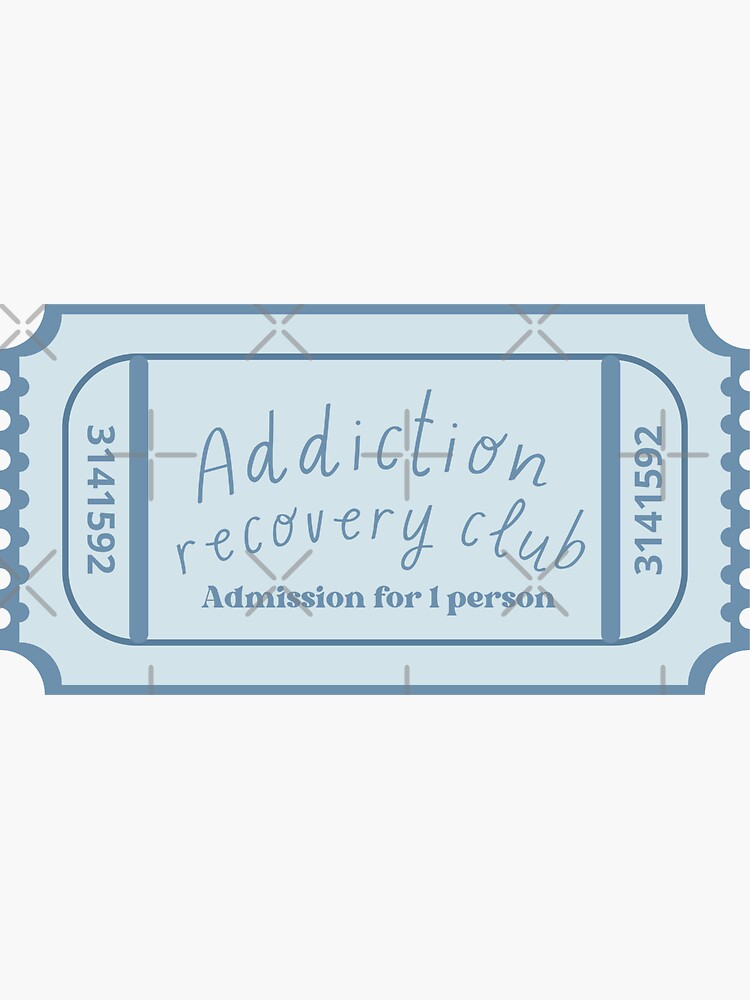 "Addiction recovery mental health" Sticker for Sale by Psychopasta ...